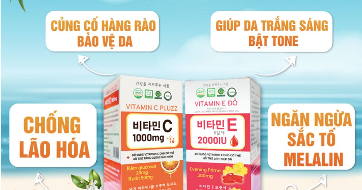 Vitamin E Đỏ & C Pluzz: Tiêu chuẩn chất lượng là lời khẳng định tốt ...